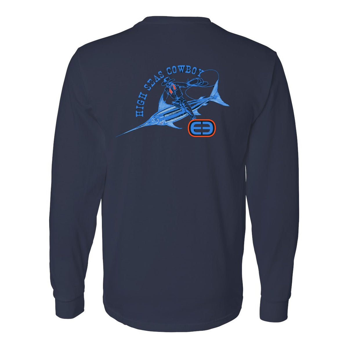 Black Cotton Long Sleeve Fishing Shirts -Long Sleeve Surf Shirts